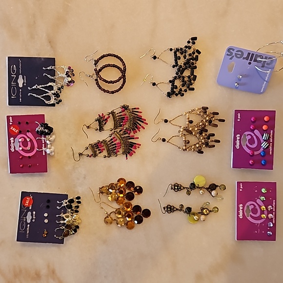 Claire's | Jewelry | Fashion Earrings From Claires And Icing Lot Of 2 ...